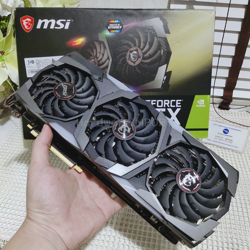 RTX 2080 super 8GB MSI GamingX TRIO RGB | Shopee Thailand