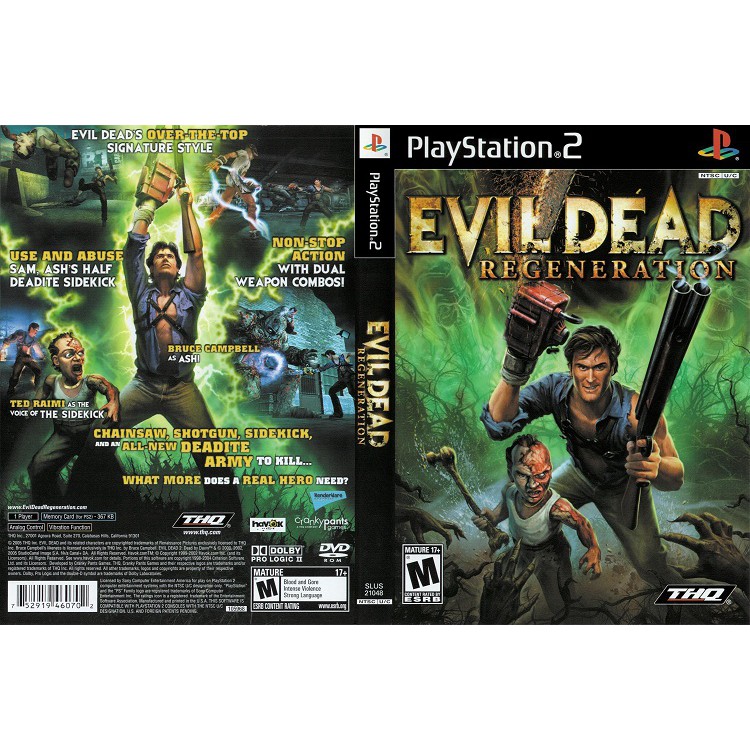 EVIL DEAD REGENERATION [PS2 US : DVD5 1 Disc] | Shopee Thailand
