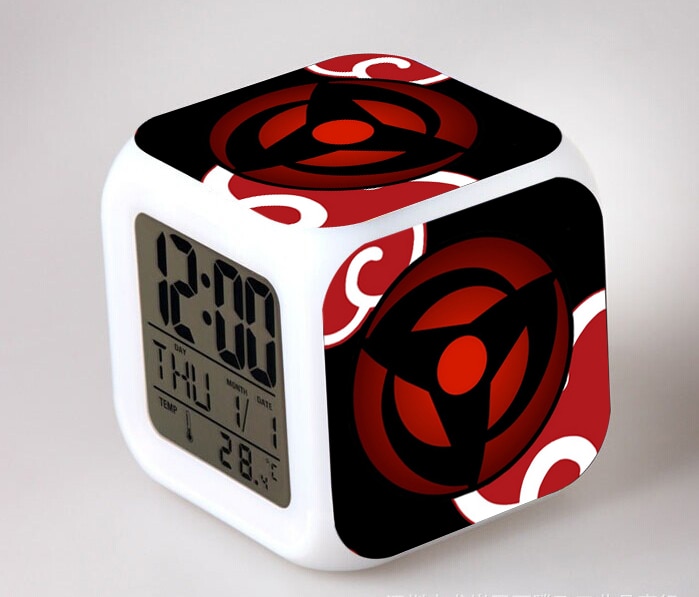 Anime Naruto Alarm Clock Uchiha Itachi Uchiha Sasuke Sharingan Uzumaki ...