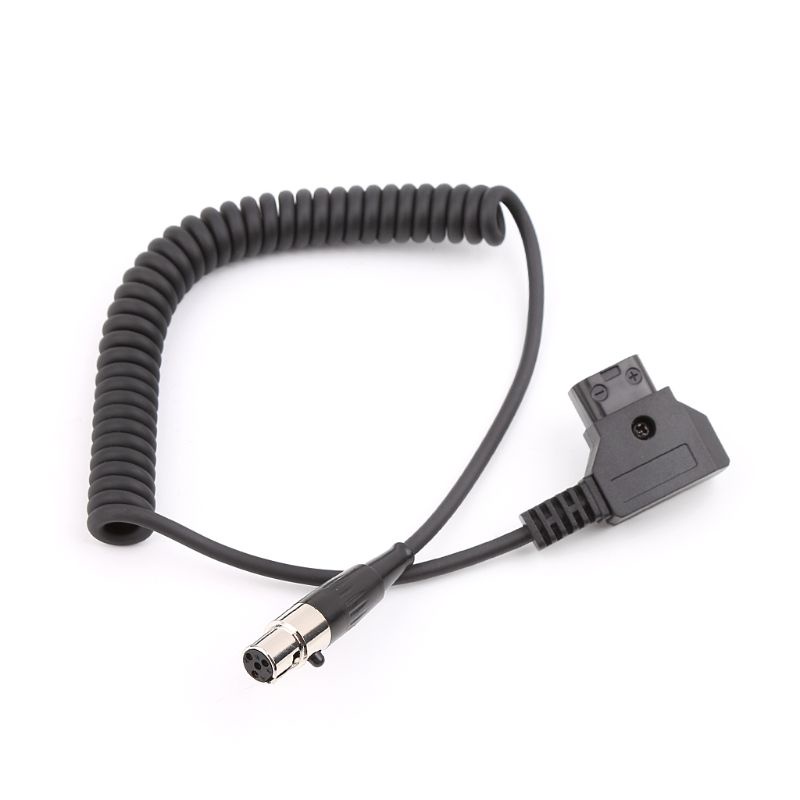 COU Monitor Power Line D-Tap To Mini XLR ปลั๊ก 4 พินสําหรับกล้อง ARRI ...