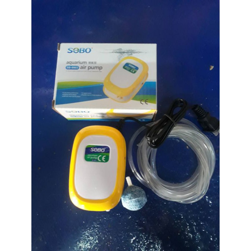 ปั๊มลมออกชิเจนตู้ปลา SOBO SB-9903 พร้อมใช้งาน | Shopee Thailand