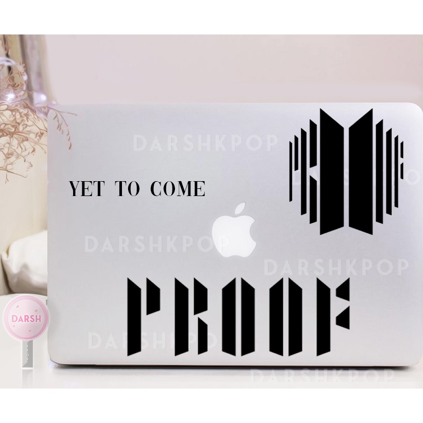 สติกเกอร์ BTS PROOF Decals Waterproof Collection | Shopee Thailand
