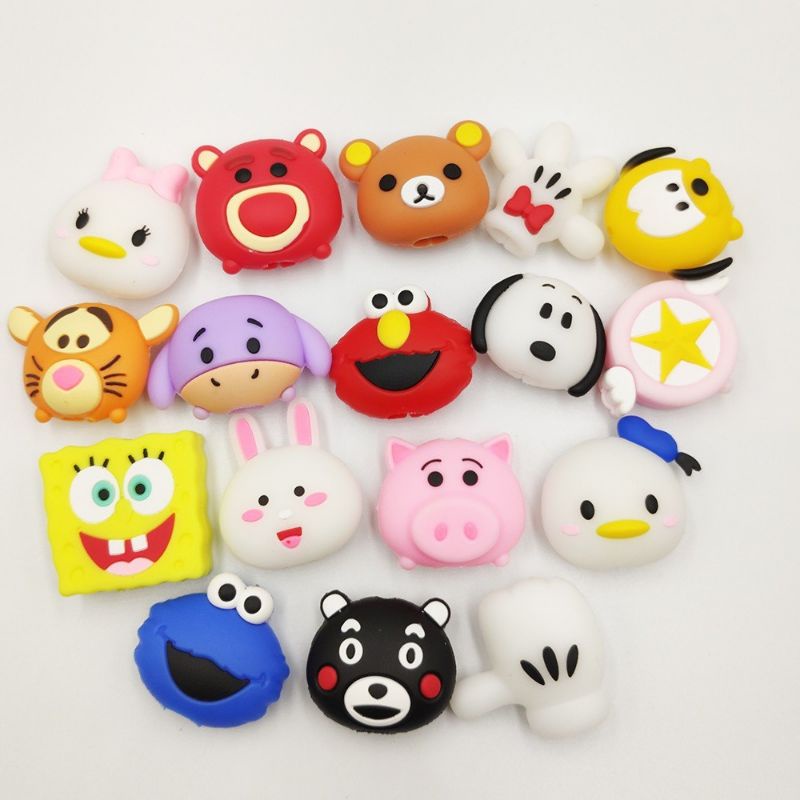 Cable Bite Protector ถนอมสายชาร์จ กันหัก ลายการ์ตูน | Shopee Thailand