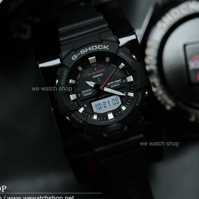 G-SHOCK ของเเท้ CMG รุ่น GA-800-1ADR สีดำ ประกันศูนย์ cmg | Shopee Thailand