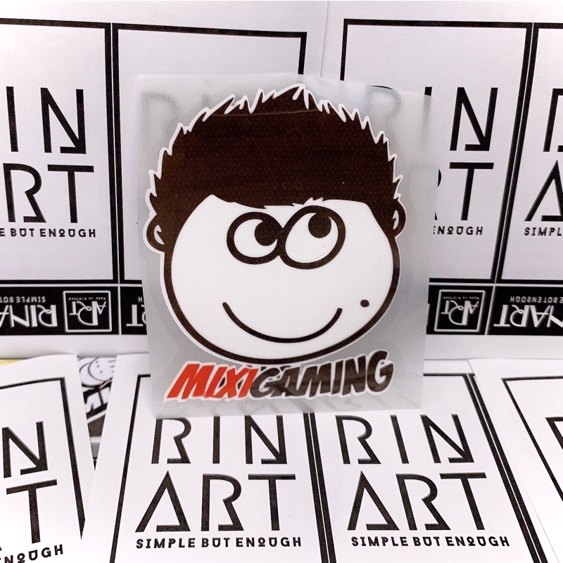 รูปลอกเหล ็ กสังเคราะห ์ Mixi Gaming บุคลิกภาพ | สติกเกอร ์ โลโก ้ แพทช ...