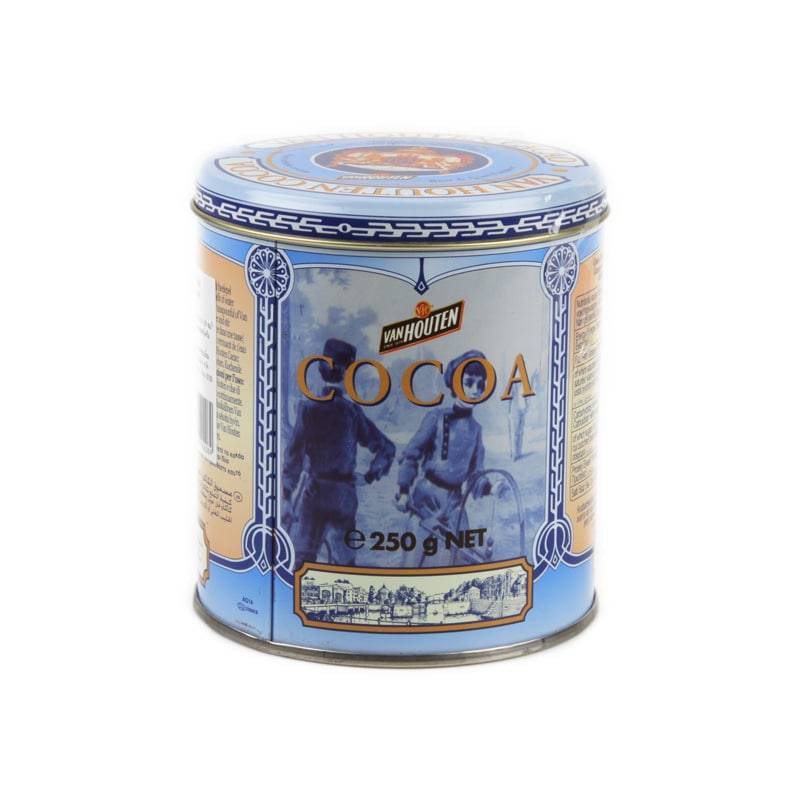 Van Houten Cocoa Powder 100% 230g. 460g. แวน ฮูเต็น โกโก้ผง 100% 230,460กรัม | Shopee Thailand