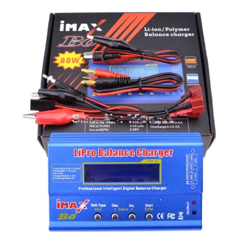 【Ready】Imax B 6 80 W จอแอลซีดี Rc Li - On Lipo Nimh Li - Ion Ni - Cd ...