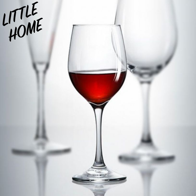 LITTLE 3057 แก้ว แก้วไวน์ ขนาด 350 ml ความสูง 20 ซม. (A2) | Shopee Thailand