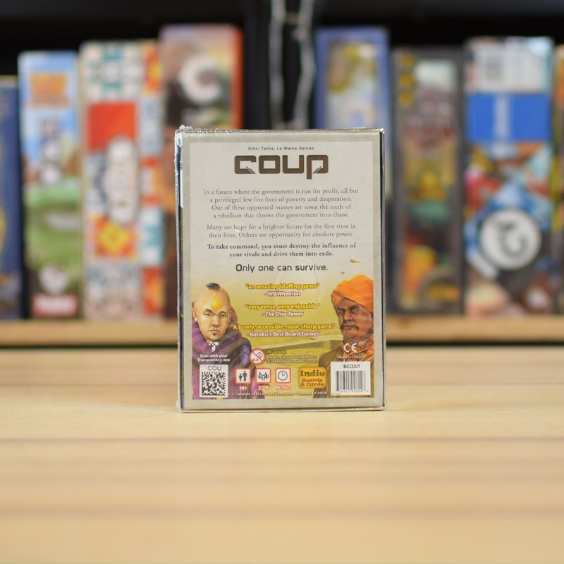 Coup Board Game (ภาษาอังกฤษ) - บอร์ดเกม เกมโค่นอำนาจ | Shopee Thailand