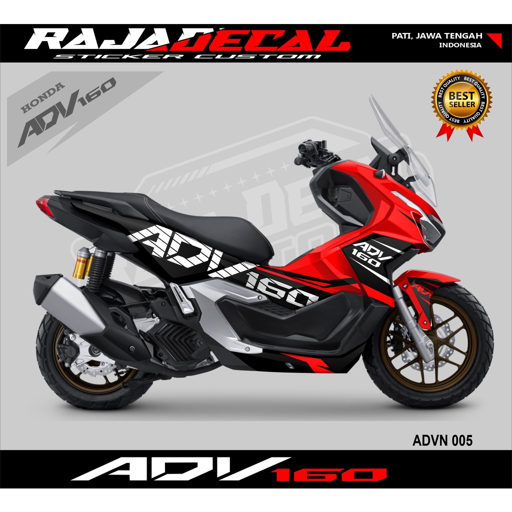 สติ๊กเกอร์รูปลอก Honda ADV 160 2022 Modification-ADV 160 ออกแบบมาด้วย ...