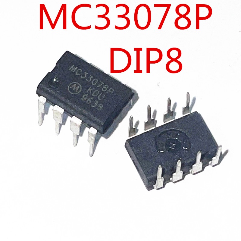 10 ชิ้น/ล็อต MC33078P MC33078PG MC33078 DIP-8 dual op amp แพคเกจ | Shopee Thailand