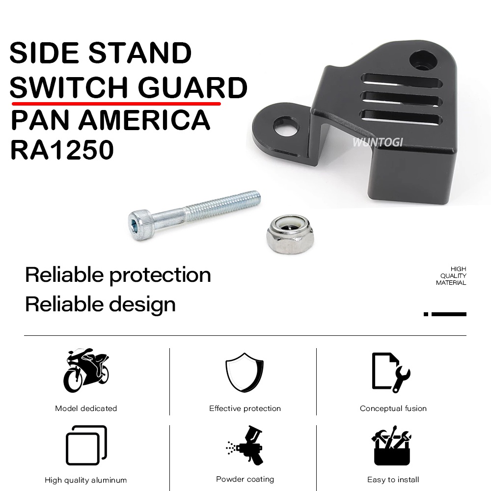 Pan America Accessories Side Stand Switch Protector for Harley Davidson ...