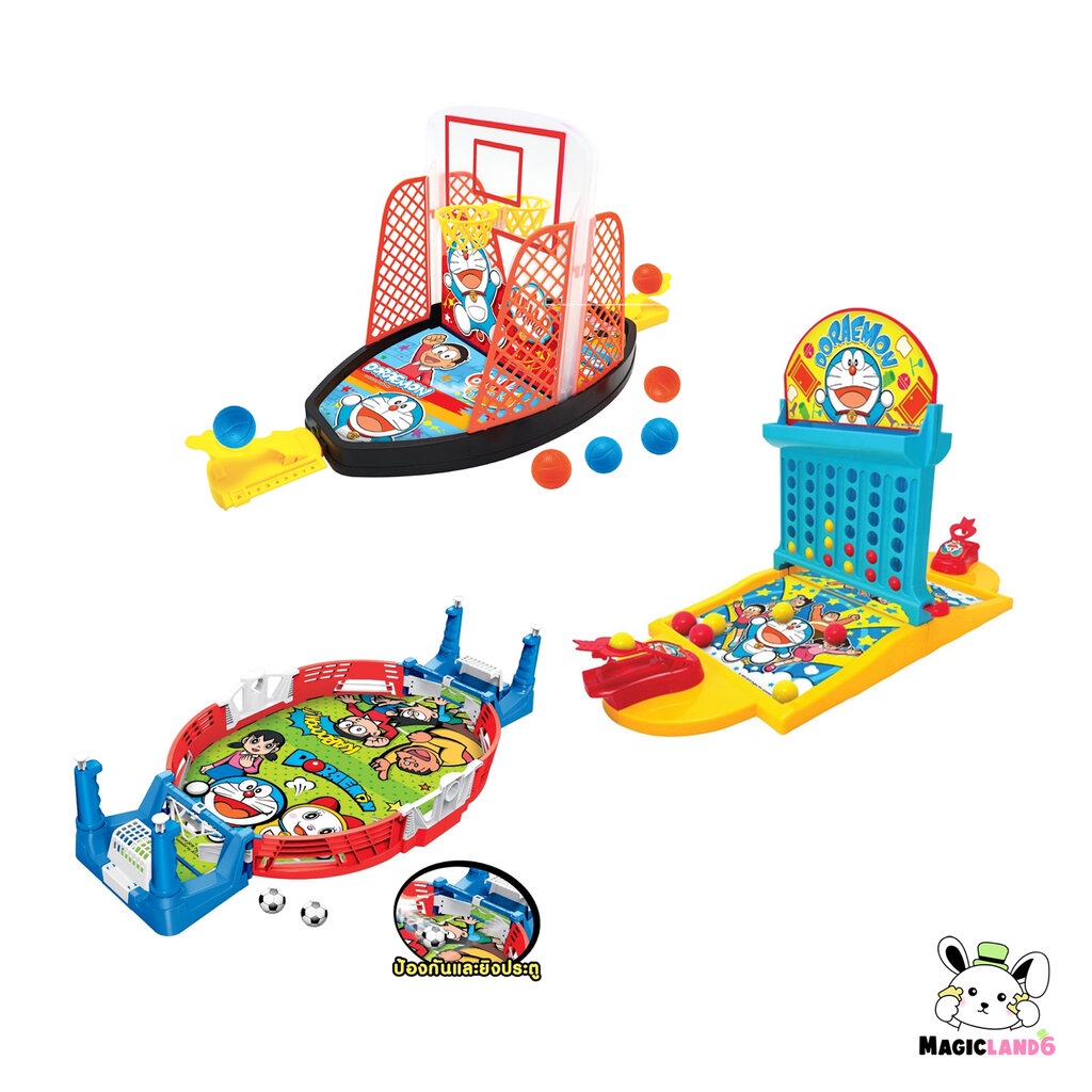 Game Board Doraemon Sports Toy Variant เกมกระดานโดราเอมอน โต๊ะบอล เล่น ...