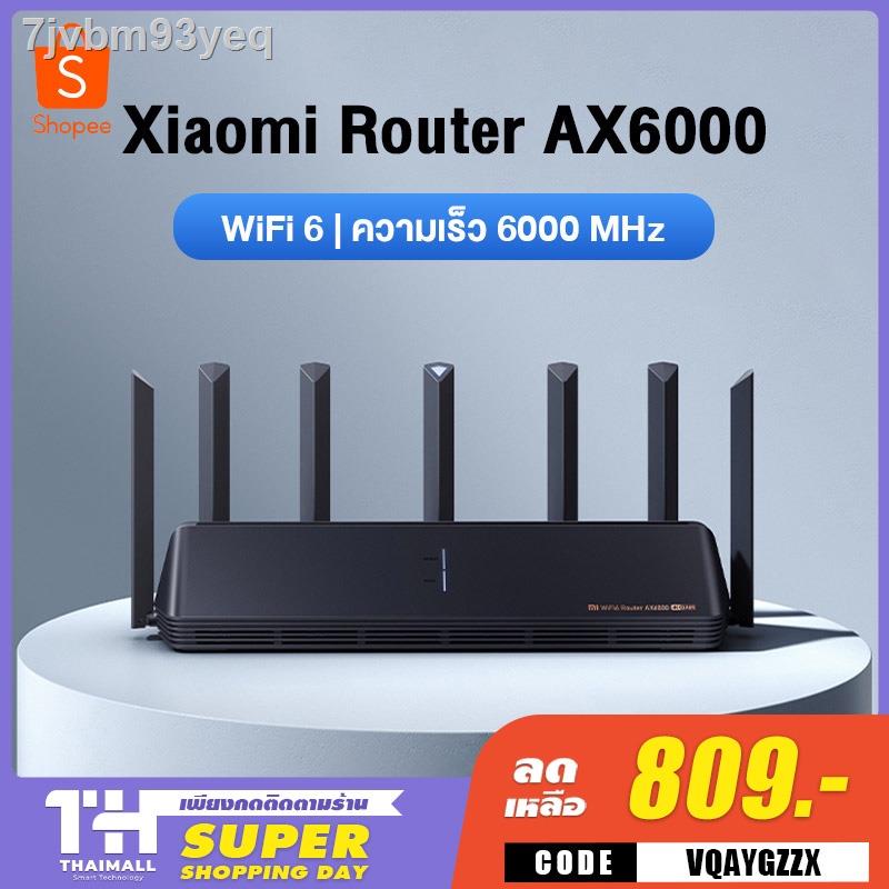 ☽♘[เหลือ 764 โค้ด 99FNF] Xiaomi Mi AIoT AX3600 Router AC2100 WiFi6 IoT 5G AX6000 เราเตอร์รับ ...