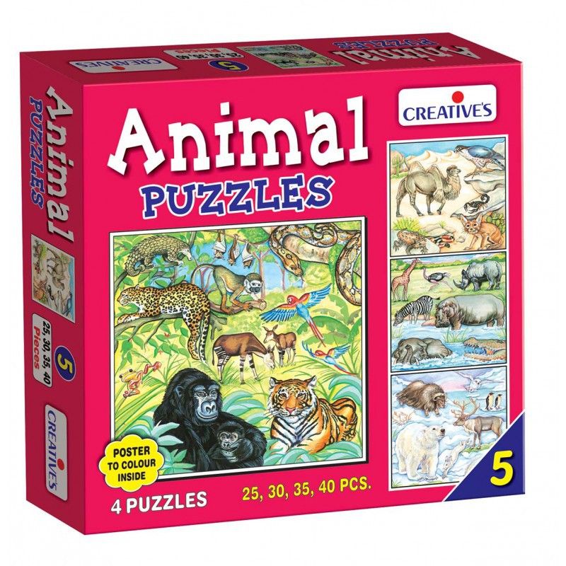 ส่งฟรี Animals Puzzle No.5 | Shopee Thailand