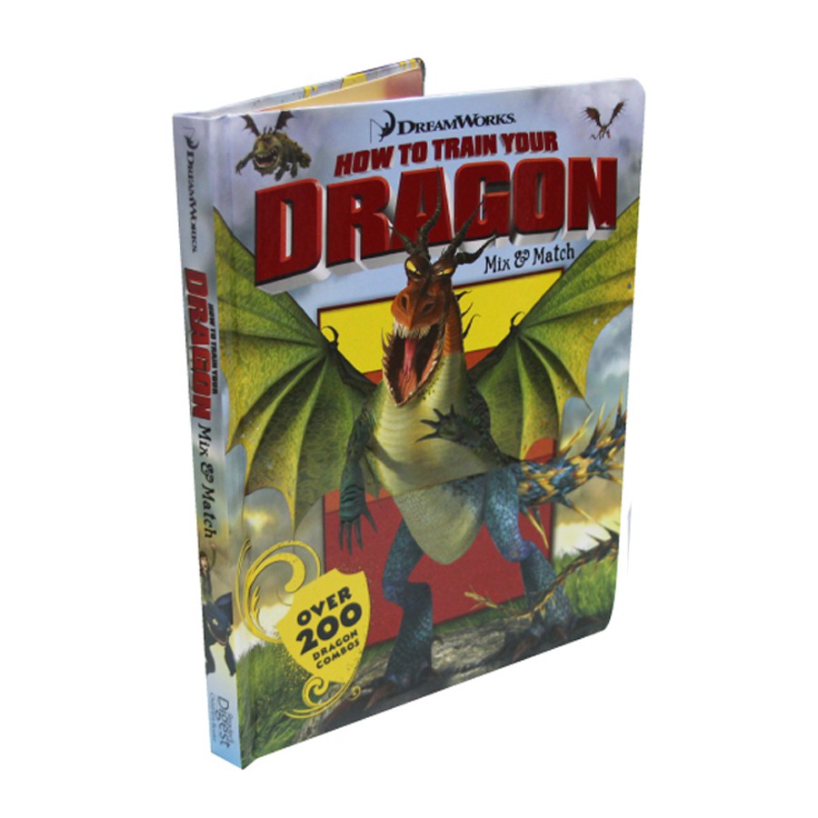 Wel-B How to Train Your Dragon Mix & Match Board book-หนังสือเด็ก ...