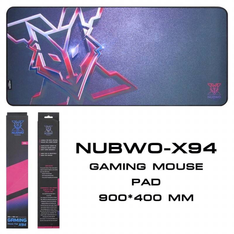 NUBWO X94 แผ่นรองเมาส์ขนาดใหญ่ Mouse Pad Gaming ขนาด 900X400 มม. หนา 4 ...