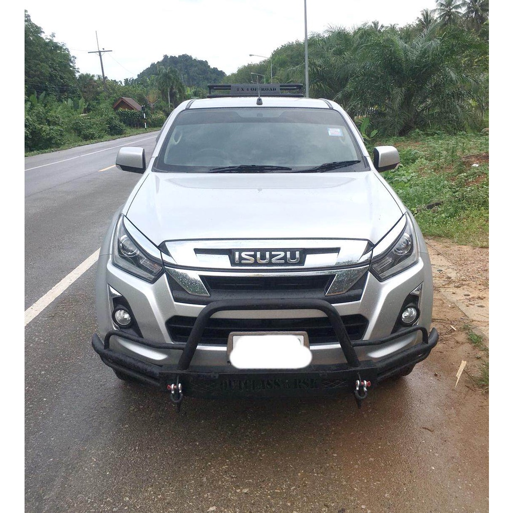 กันชนหน้า Dmax 2012 - 2019 R57 กันชนหน้าสไตล์ 4x4 Front Off Road Bumper ...