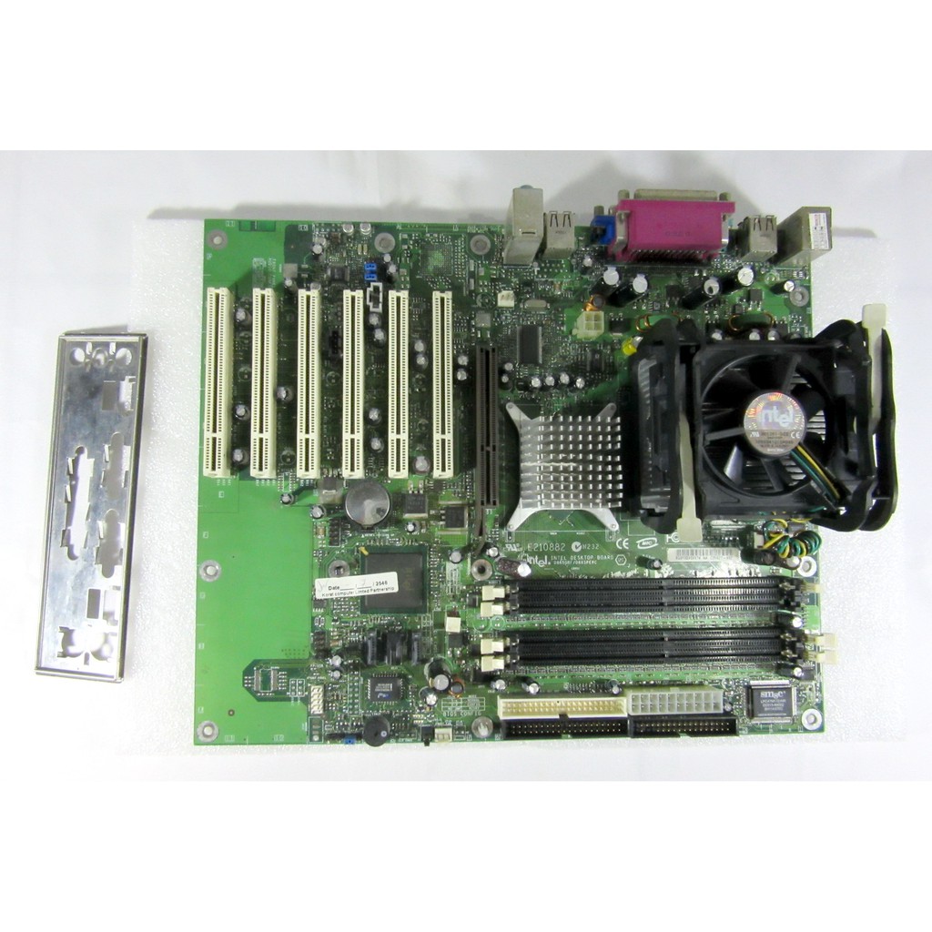 Mainboard Intel D865GBF / D865PERC Socket 478 + CPU Intel Pentium4 2.6ghz (มือ2) | Shopee Thailand