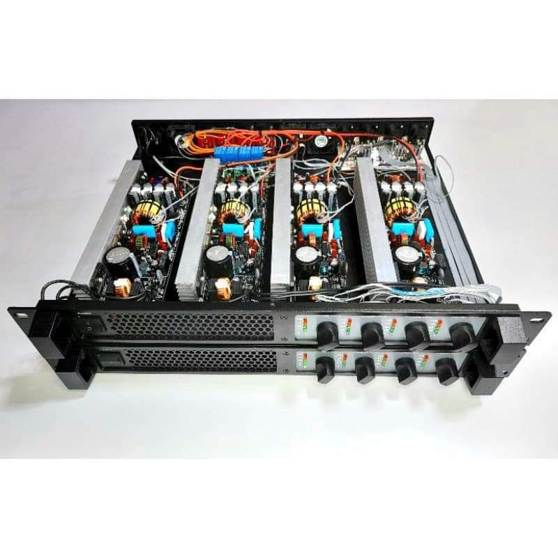 Clever Audio Power Amp 1U 4-CH Class D 4000W | Shopee Thailand