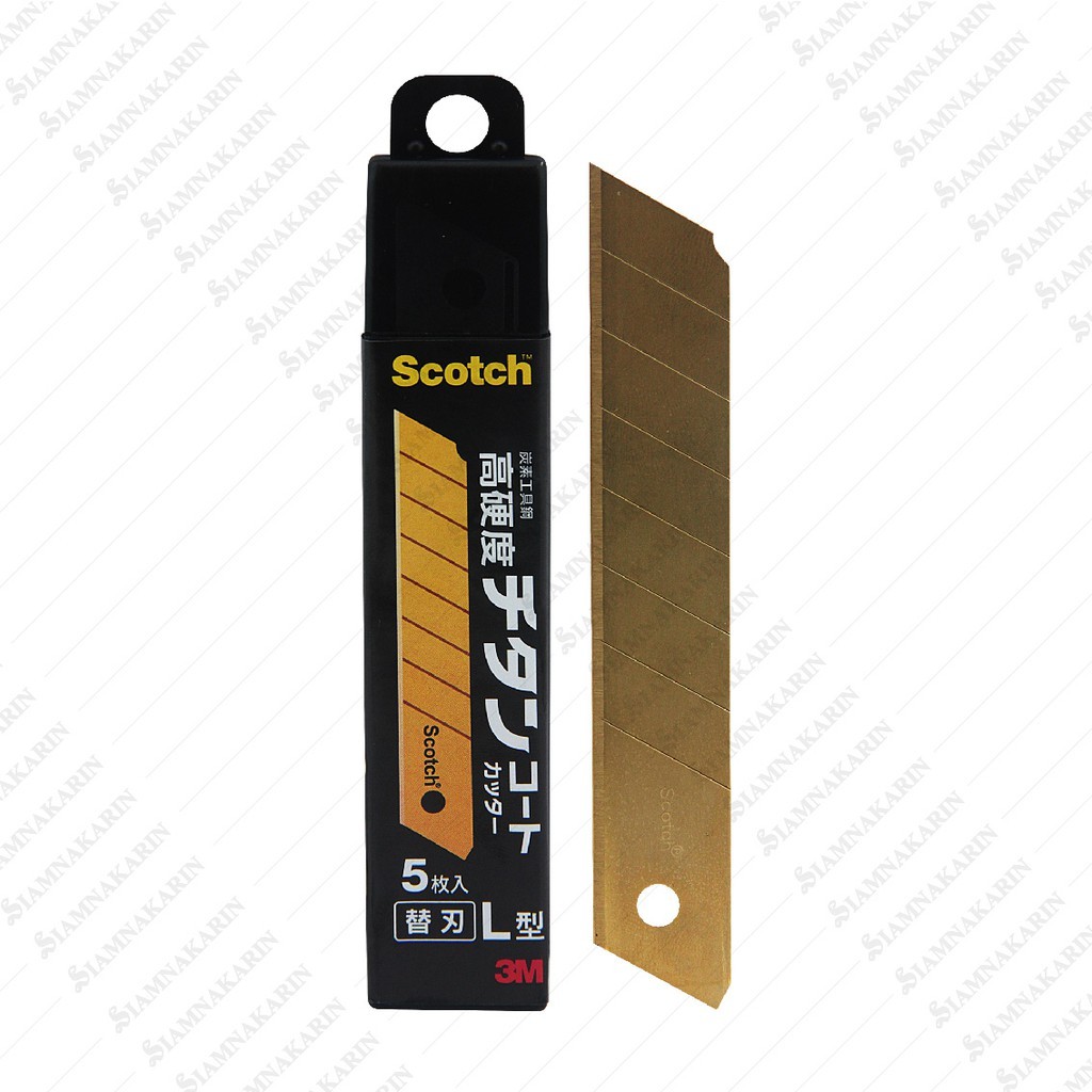 SCOTCH 3M Titanium Coated Blade ใบมีดไทเทเนียม ไซต์ S และ L | Shopee ...