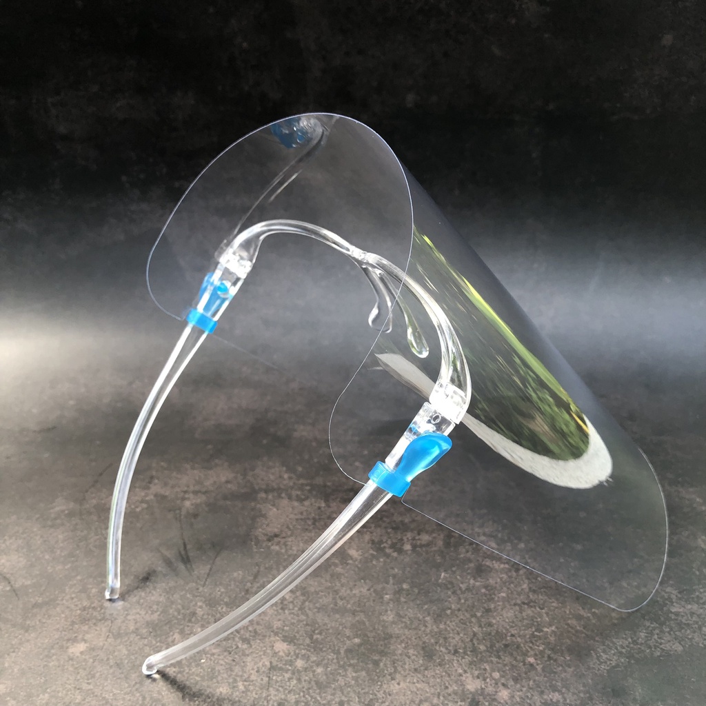 FACE SHIELD เฟสชิล แผ่นใส รุ่นแว่นตา | Shopee Thailand
