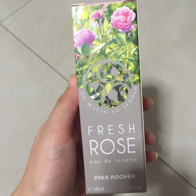 น้ำหอม Yves Rocher Fresh Rose | Shopee Thailand
