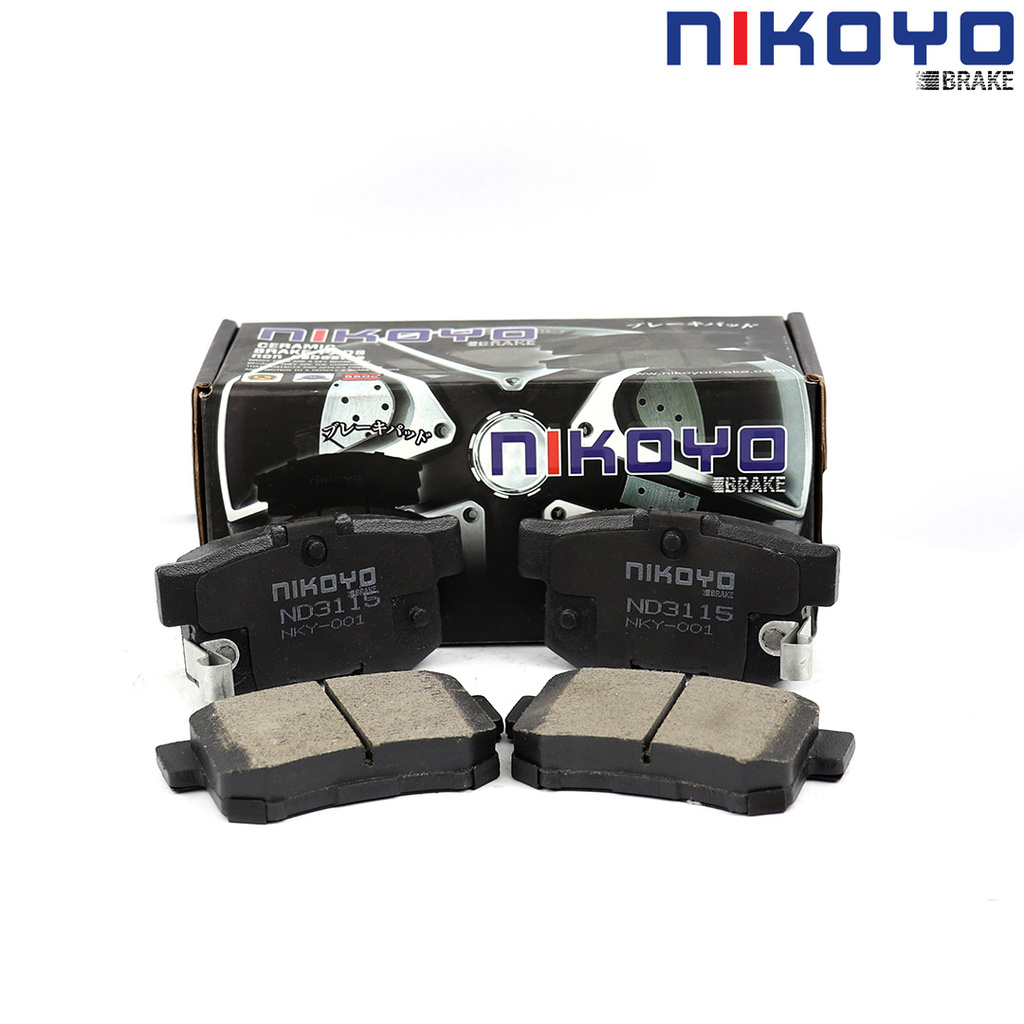 ผ้าเบรคหลัง Honda accord g7 ปี 2003-2007 N3115 NIKOYO BRAKE | Shopee ...