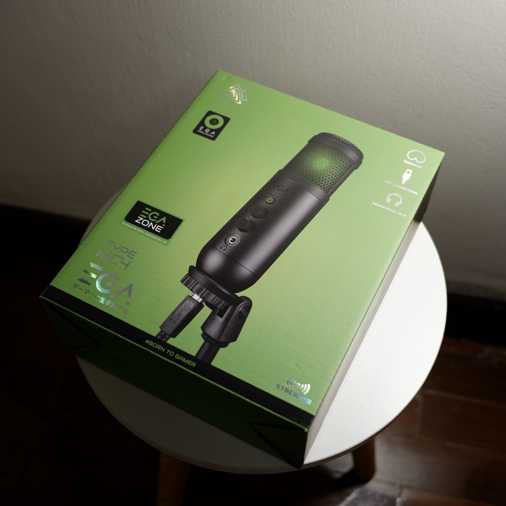 EGA TYPE MC4 สภาพ 100% มือสอง ยังไม่เคยใช้งาน ไมโครโฟนคอนเดนเซอร์ USB ...