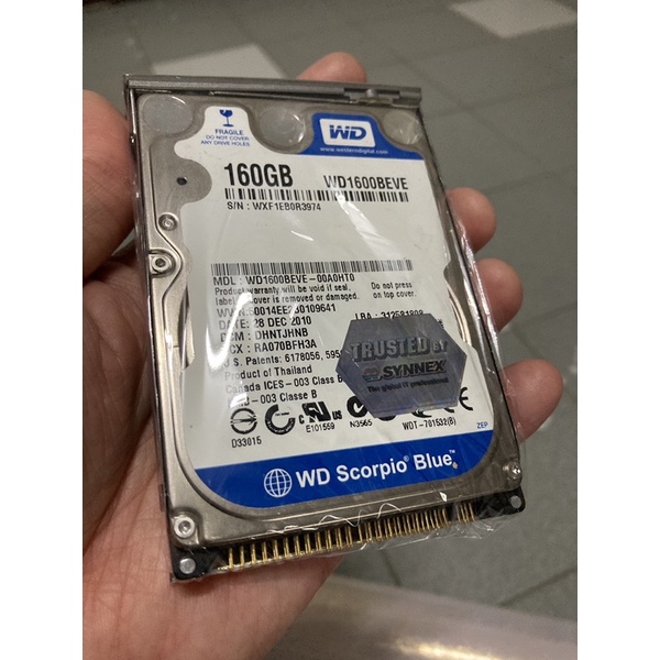 WD HDD IDE 2.5 160GB (มือสอง) ไม่มี bad ใช้งานปกติ | Shopee Thailand