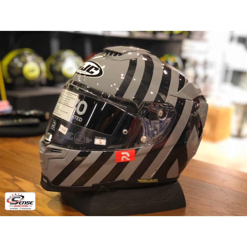 หมวกกันน็อค HJC รุ่น RPHA70 FORVIC MC5 (size L) ลายทางม้าลายก็มา ...