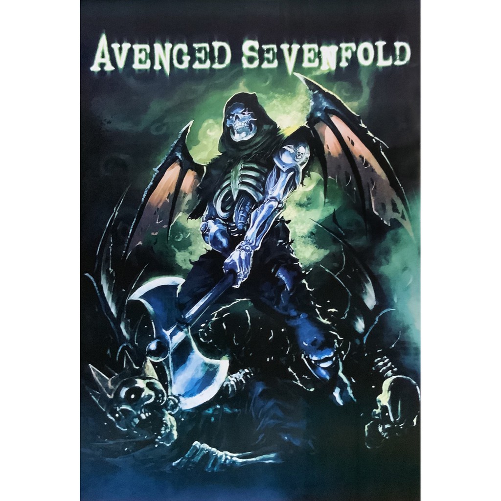 โปสเตอร์ รูปวาด วง A7X Avenged Sevenfold POSTER 24”X35” Inch American ...