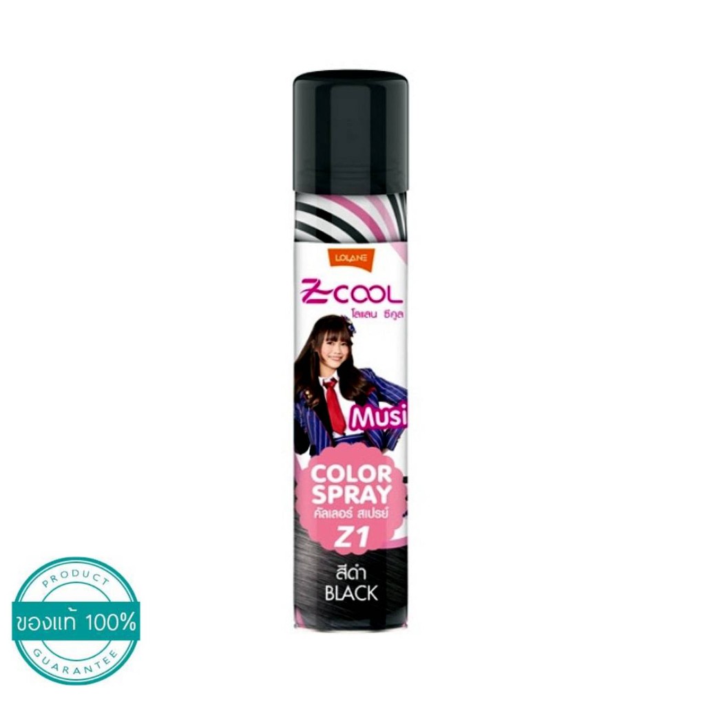 LOLANE Z COOL HAIR COLOR SPRAY BLACK/สเปรย์เปลี่ยนสีผม โลแลน สเปรย์ ...