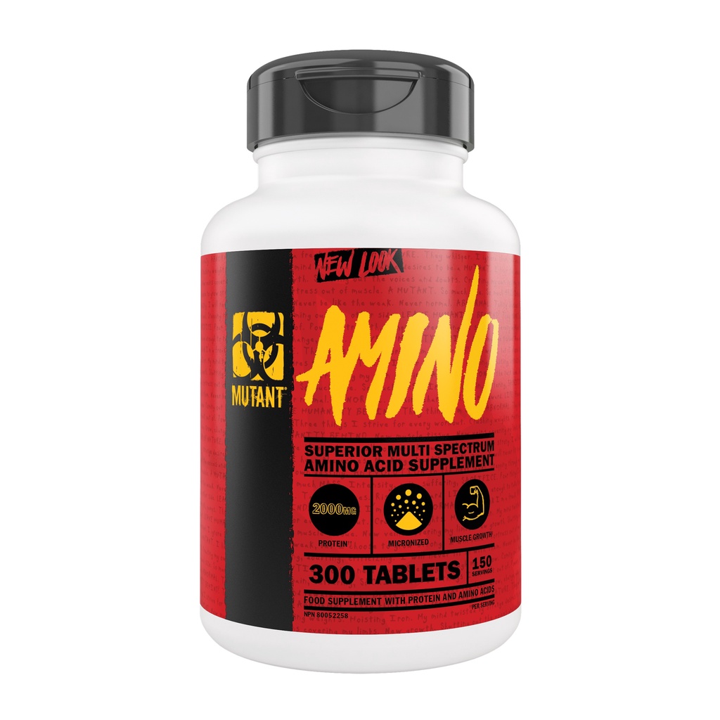 Mutant Amino ขนาด 300 Tablets. อะมิโน กรดอะมิโน ของแท้ | Shopee Thailand