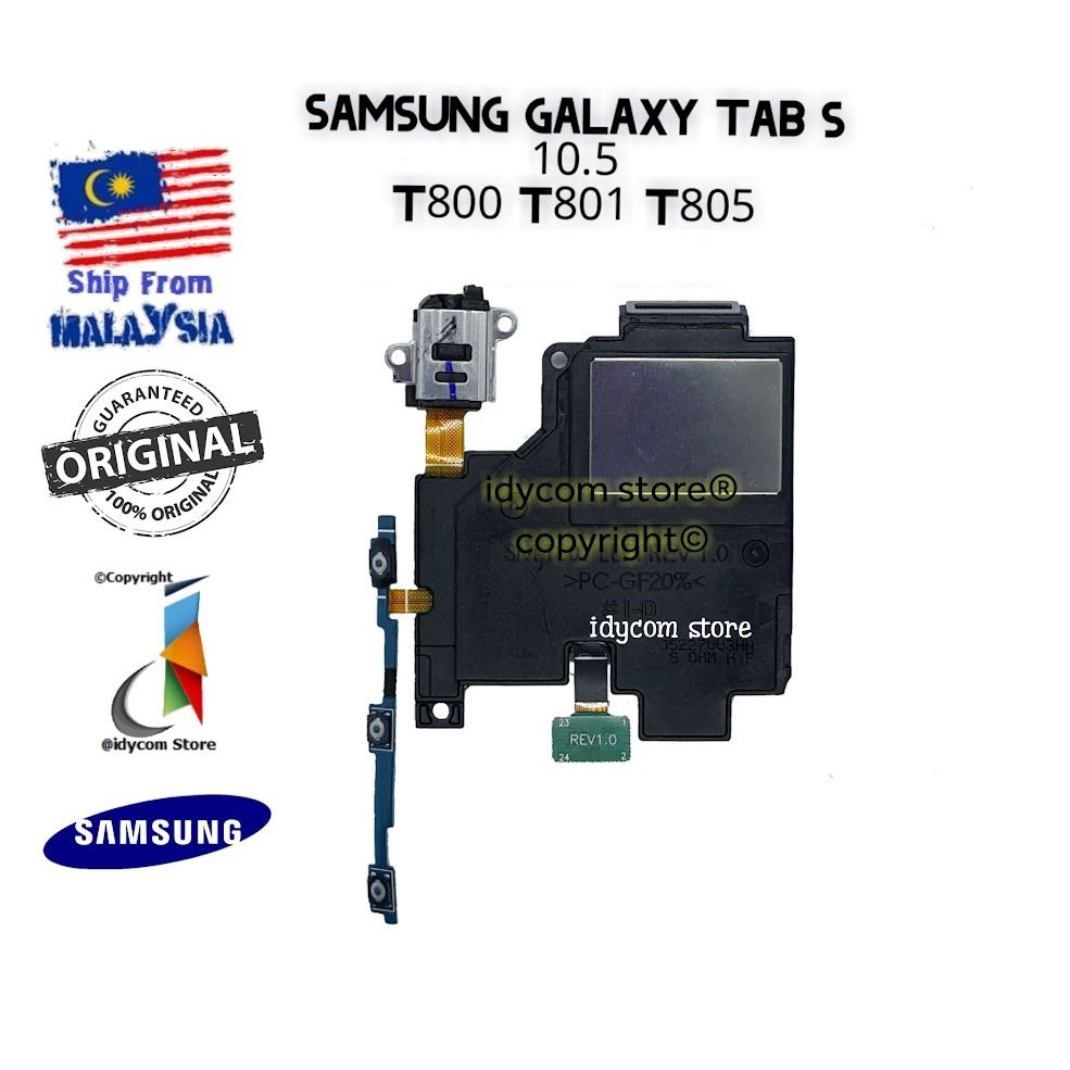Samsung T800 T801 T805 สวิตช์ปุ่มปรับระดับเสียงเปิด/ปิดลําโพงดัง | Shopee Thailand