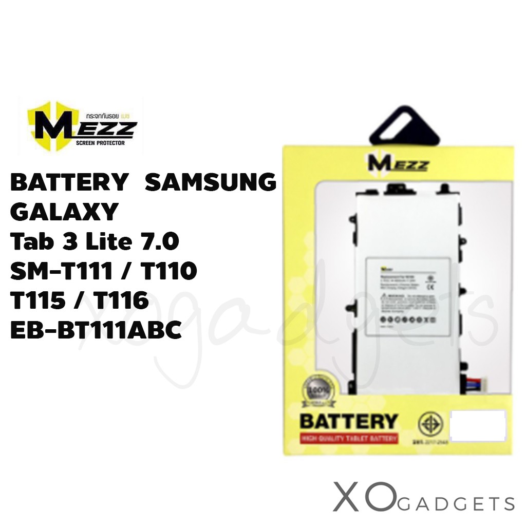 Mezz แบตเตอร์รี่ Samsung Galaxy Tab 3 Lite 7.0 SM-T111 T110 T115 T116 ...
