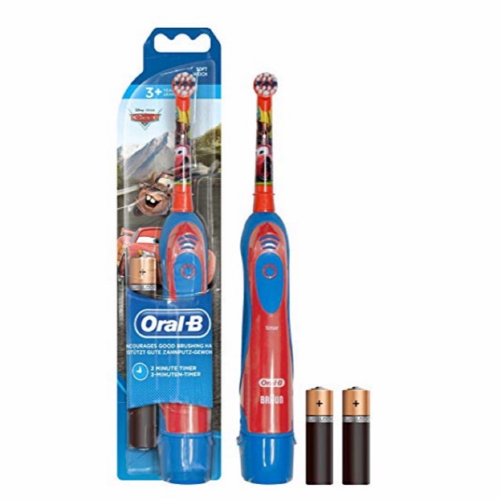 Oral B Disney Cars Electric Toothbrush Children Advance Power แปรงสีฟัน ...