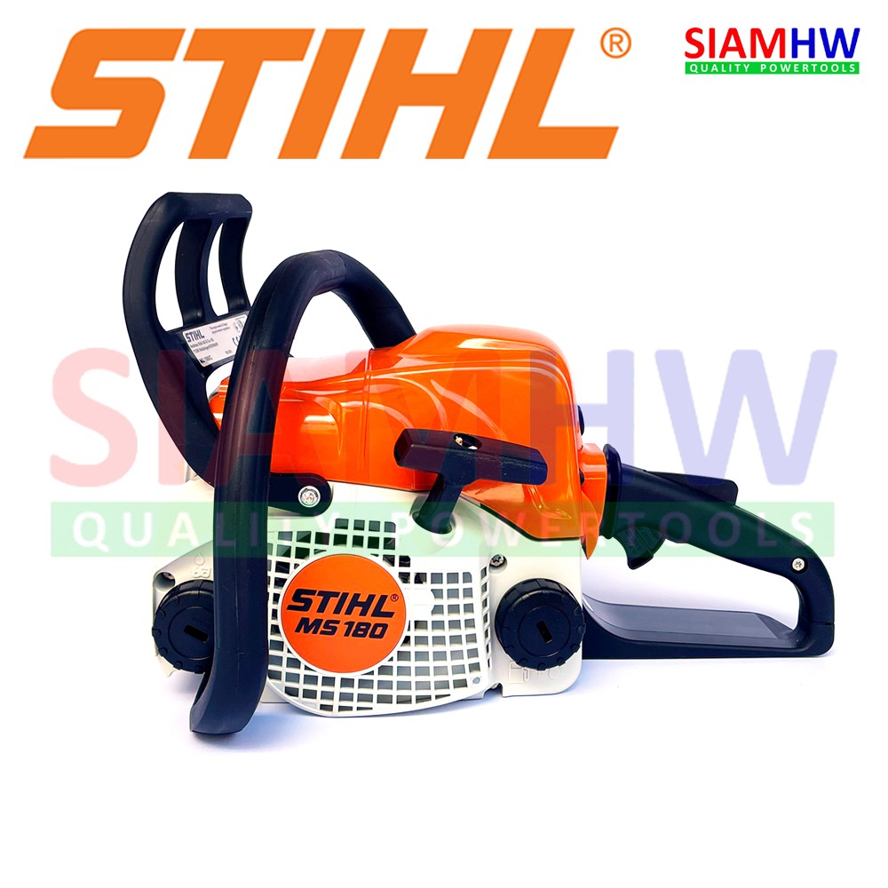 STIHL MS180 แท้ 100% เลื่อยยนต์ (เฉพาะตัวเครื่อง ไม่มีบาร์และโซ่) (แท้ ...