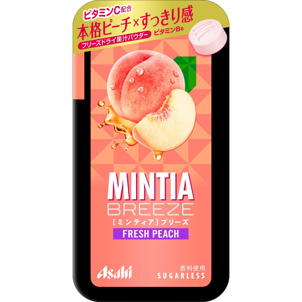 ลูกอม Minitia Breeze no sugar, ลูกอม ไม่มีน้ำตาล from Japan 100% ...