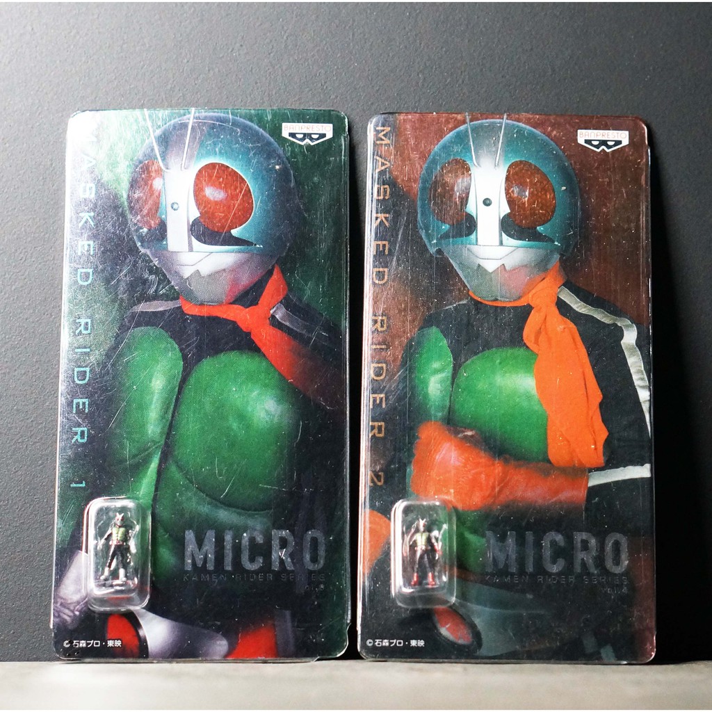 Bandai Banpresto Kamen Rider V1 V2 Micro มาสค์ไรเดอร์ จิ๋ว ละเอียด ...