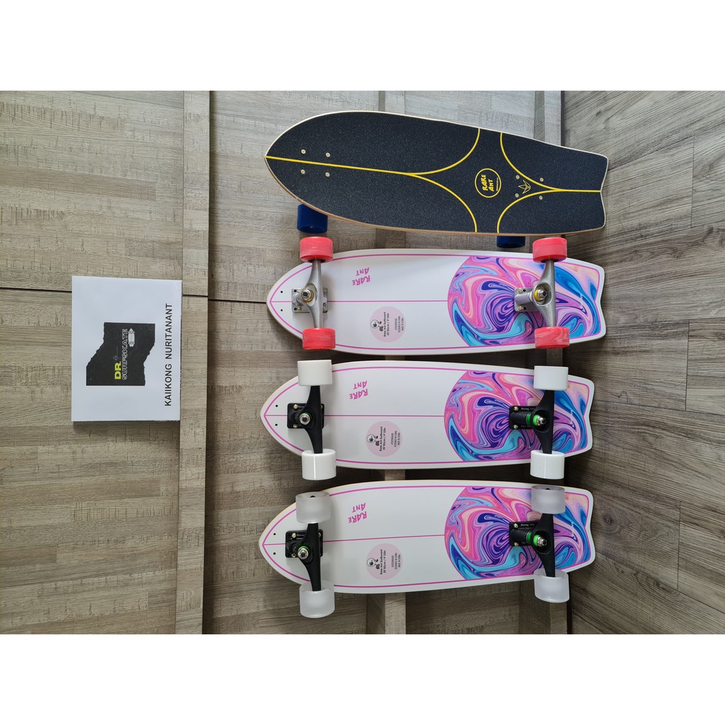 พร้อมส่ง! surfskate Rare ant v.2 32" CX4 เซิร์ฟสเก็ต ลายหินอ่อนม่วง | Shopee Thailand