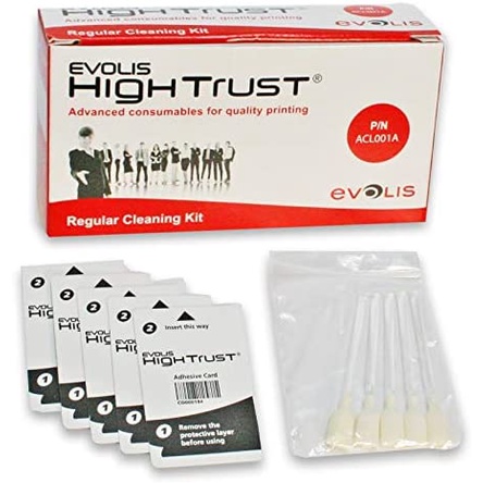 Evolis ACL001 Regular Cleaning Kit ชุดทำความสะอาดเครื่องพิมพ์บัตร ...