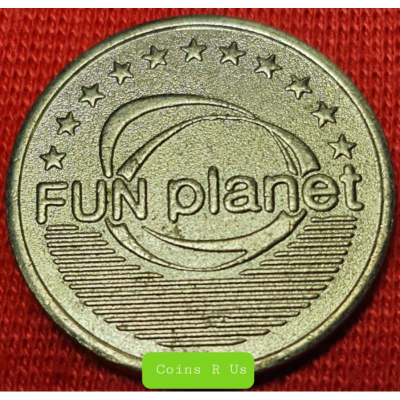 เหรียญต่างประเทศ Token Fun planet ขนาด 25 มม. เหรียญสวยน่าสะสม | Shopee ...