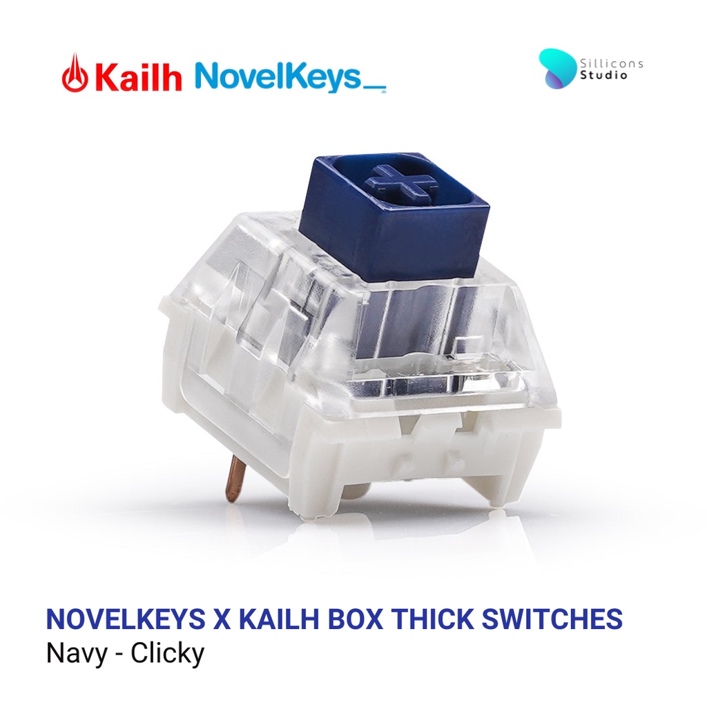 NK Box Thick NOVELKEYS X KAILH BOX THICK SWITCHES (Navy/Jade) | Shopee ...