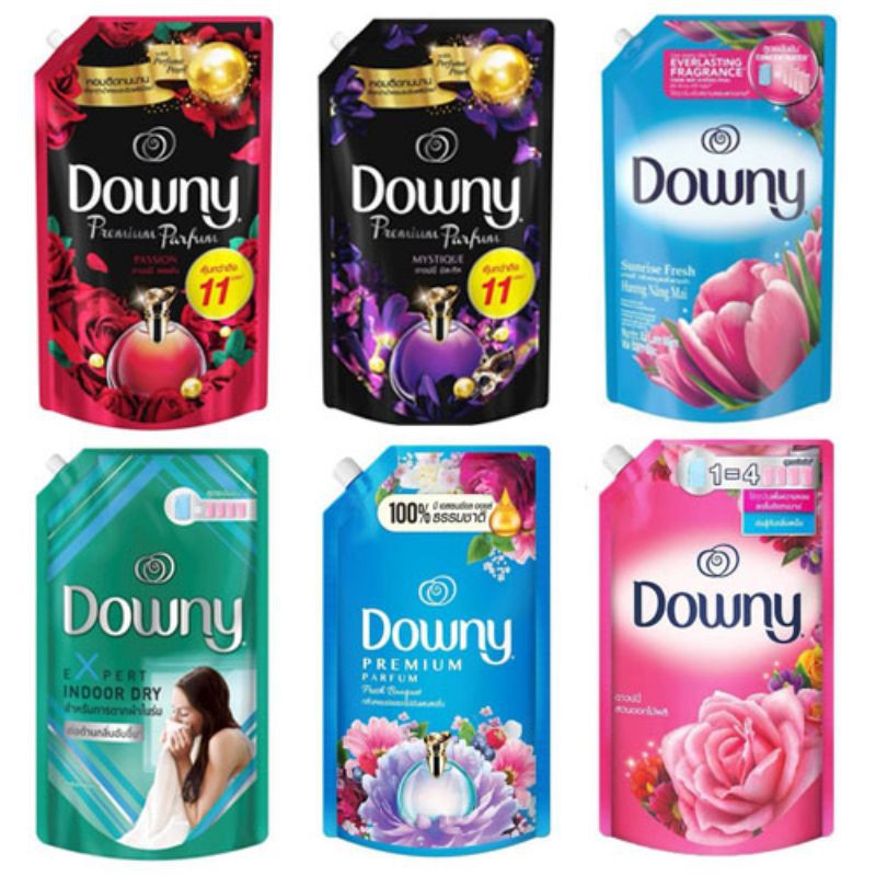 Downy ดาวน์นี่ น้ำยาปรับผ้านุ่ม 470/490 มล. , 1.1 ลิตร/1.2 ลิตร | Shopee Thailand
