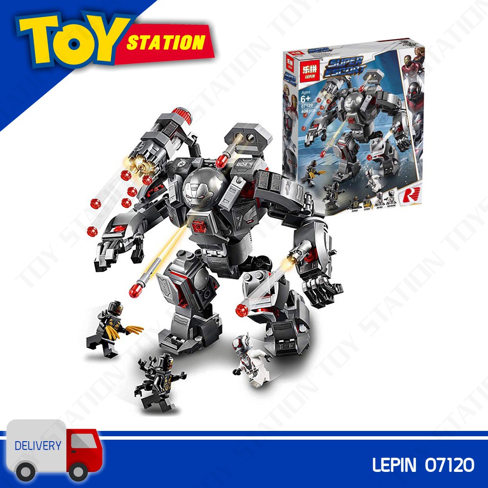 เลโก้ หุ่นยนต์ ไอร่อนเทา Super Hero LEPIN 07120 จำนวน 406 ชิ้น (มีสินค้าพร้อมส่ง!) | Shopee Thailand
