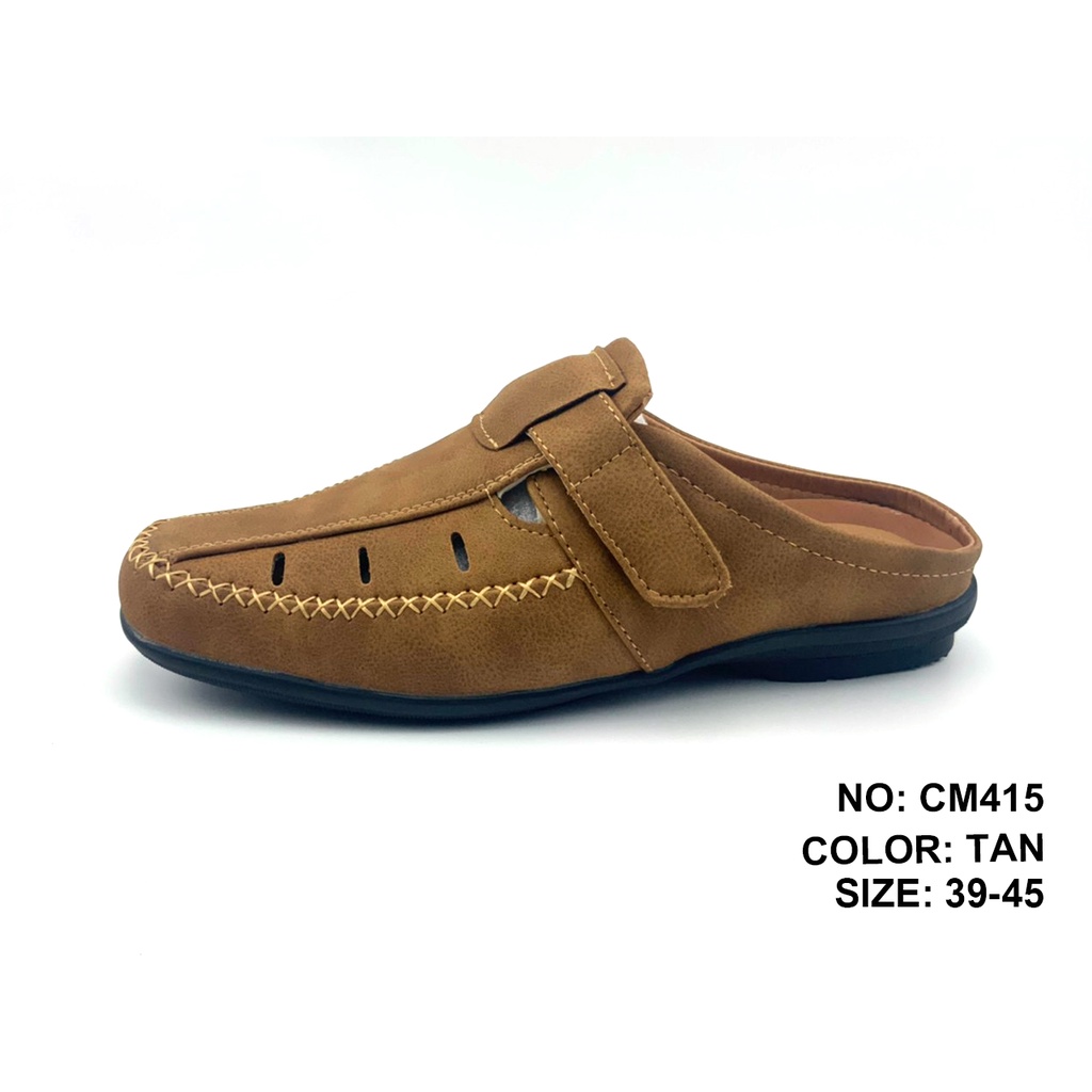 GS415 รองเท้าลำลองเปิดส้น ดีไซน์ตีนตุ๊กเเก รองเท้าผู้ชาย พร้อมส่ง ...