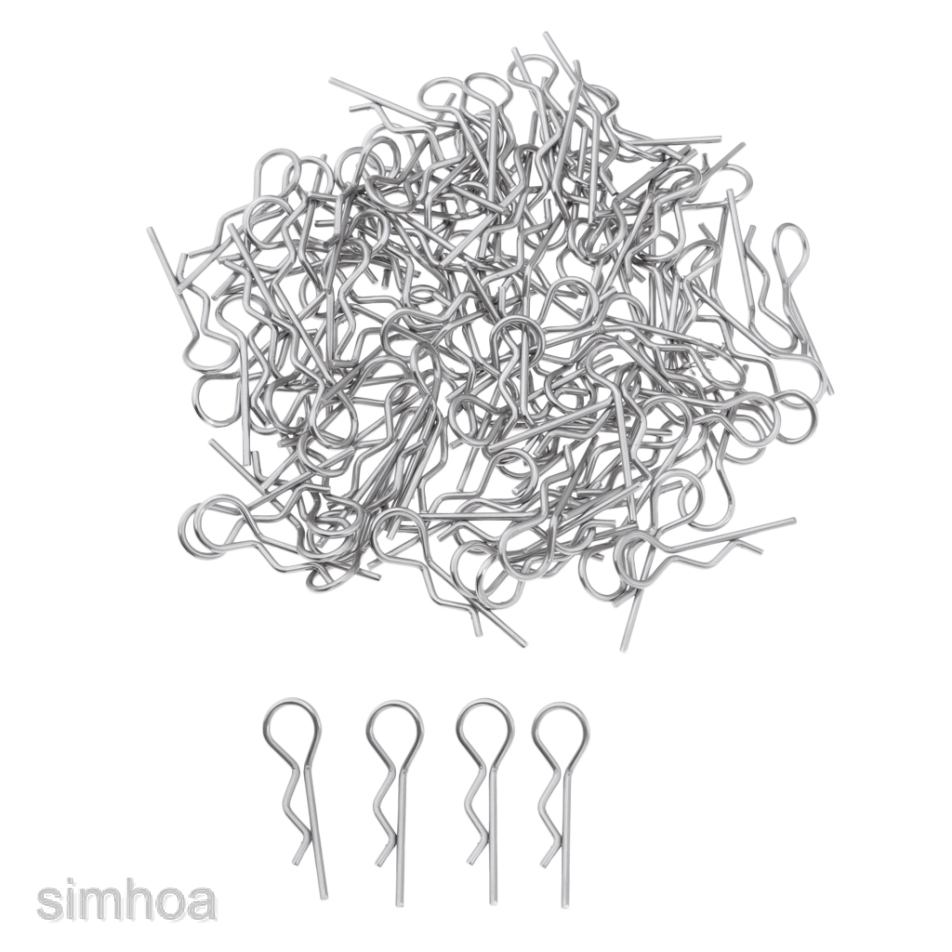 100pcs Universal Body Clips for All 1/8th 1/10th Scale RC Car, Truck ...