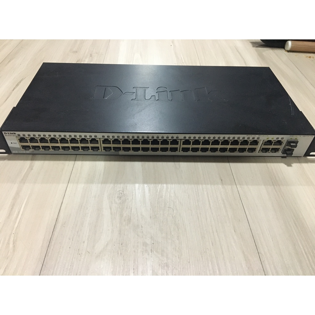 L2 Gigabit Switching Hub D-LINK (DES-1210-52) 48 Port + 4 Port Gigabit ...