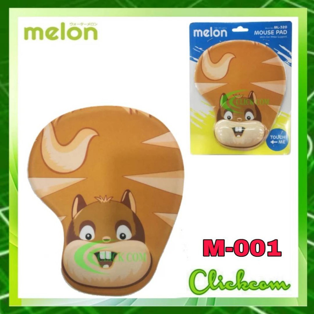 melon Mouse Pad ML-320 แผ่นรองเม้าส์แบบมีที่รองข้อมือ | Shopee Thailand
